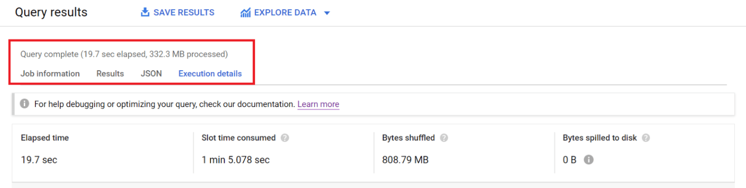 Materialized View in Google BigQuery | 47Billion