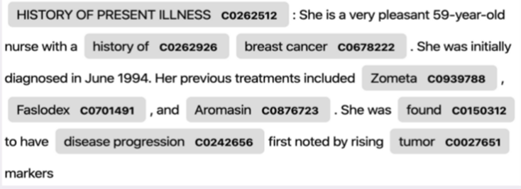 Extraction Of Structured Data From Ehr Using Nlp 47billion